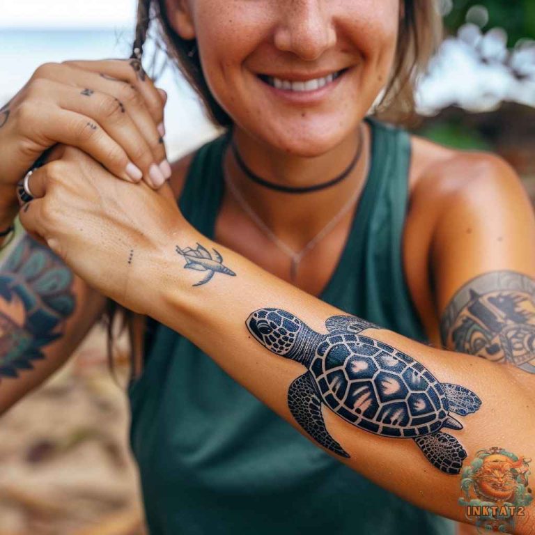 Unleashing the Symbolism and Beauty of Honu Tattoos: Ancient Art Meets ...