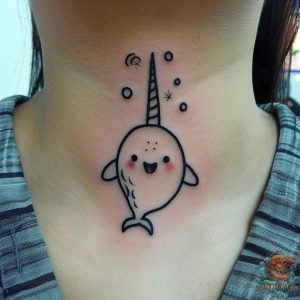 Splashing into Sea-Inspired Ink: The Majestic World of Narwhal Tattoos ...