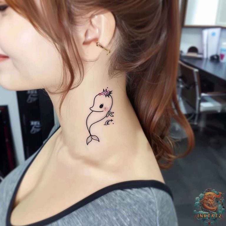 Splashing into Sea-Inspired Ink: The Majestic World of Narwhal Tattoos ...