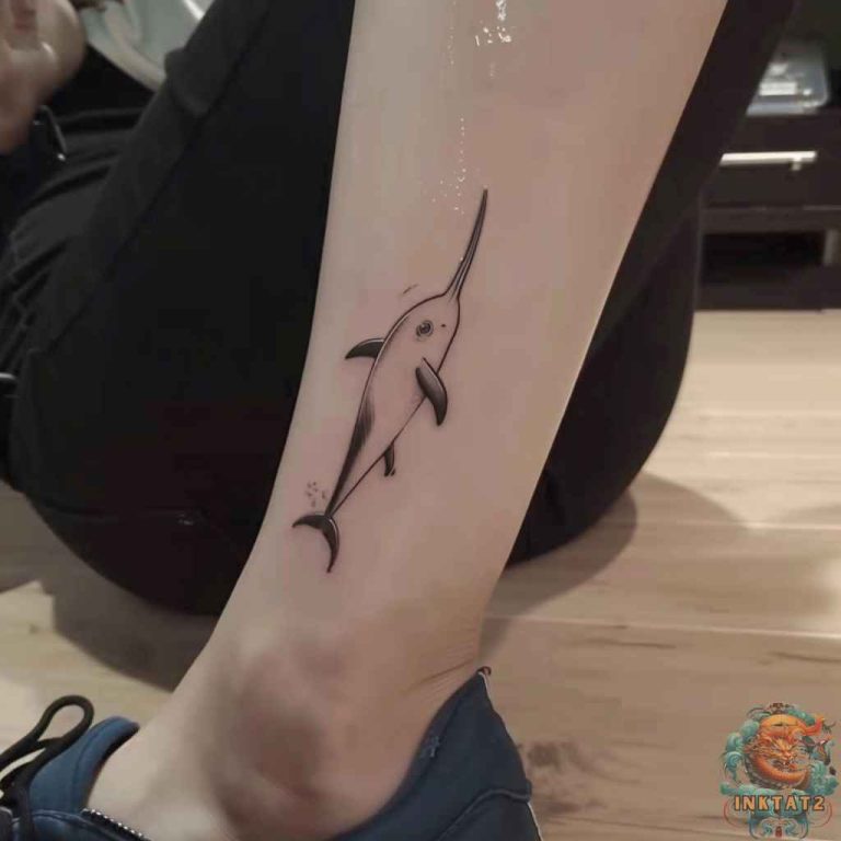 Splashing into Sea-Inspired Ink: The Majestic World of Narwhal Tattoos ...