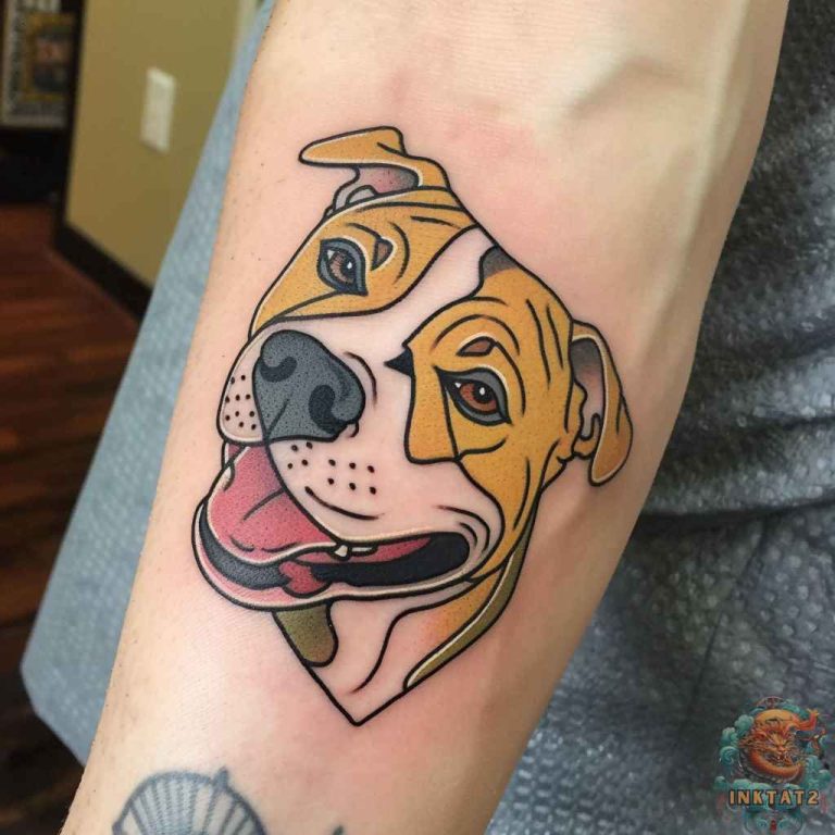 Unleashing the Power of Pitbull Tattoos: Exploring the Bold and ...
