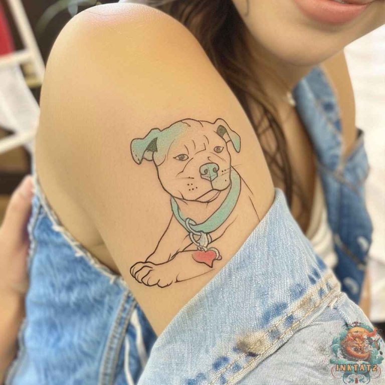 Unleashing the Power of Pitbull Tattoos: Exploring the Bold and ...