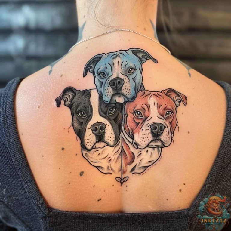 Unleashing the Power of Pitbull Tattoos: Exploring the Bold and ...