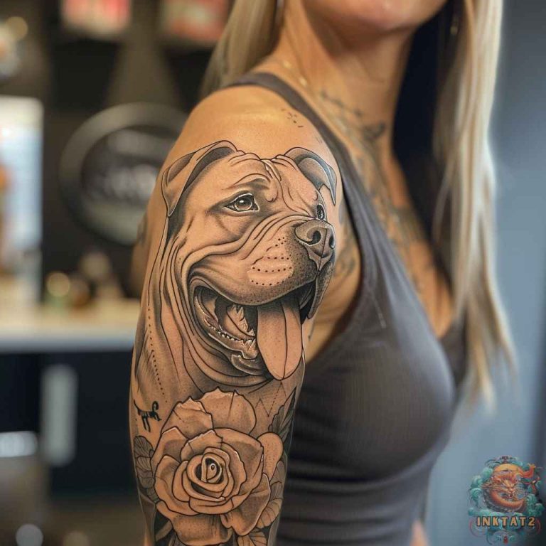 Unleashing the Power of Pitbull Tattoos: Exploring the Bold and ...