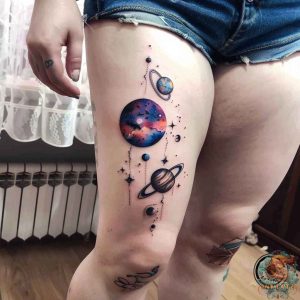 Thighs the Limit: Exploring the Art and Meaning Behind Thigh Tattoos ...
