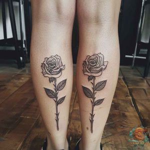 Uncovering the Symbolism Behind the Two Roses Tattoo: 112 Designs ...