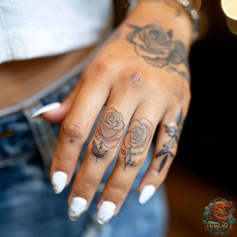 Uncovering the Symbolism Behind the Two Roses Tattoo: 112 Designs ...