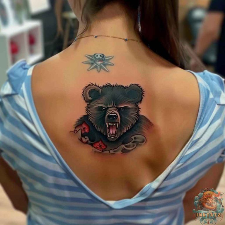 Unleashing the Mystique: Exploring the Allure of Abstract Bear Tattoos ...