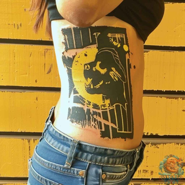 Unleashing the Mystique: Exploring the Allure of Abstract Bear Tattoos ...