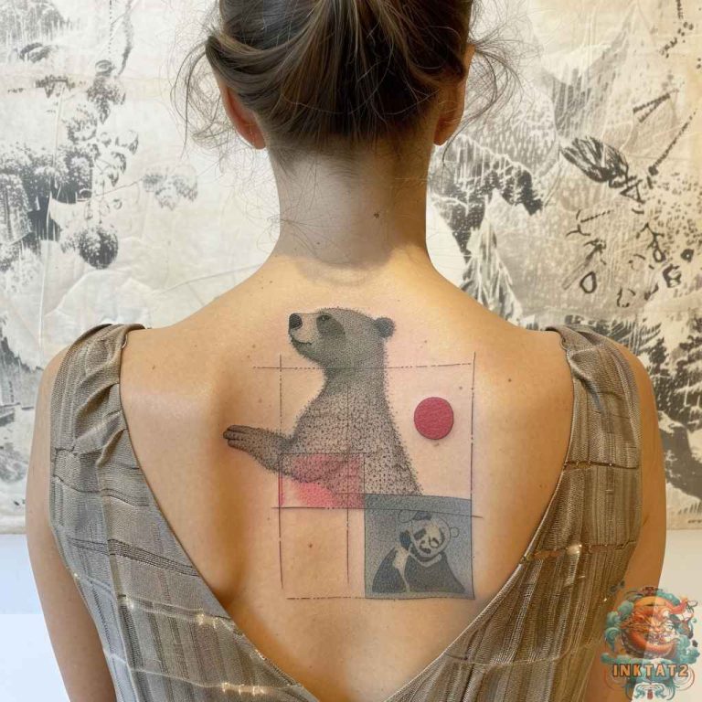 Unleashing the Mystique: Exploring the Allure of Abstract Bear Tattoos ...