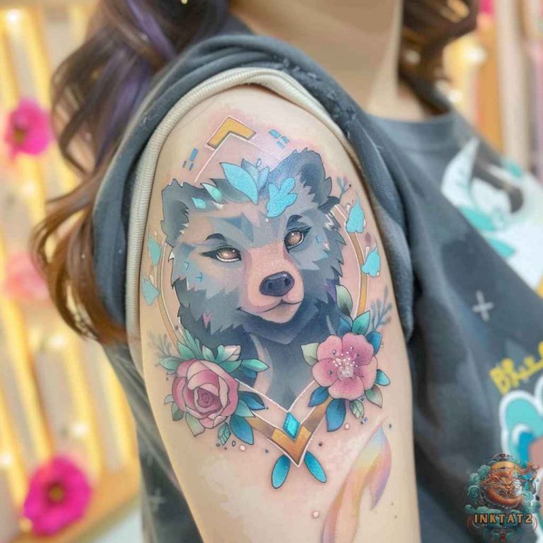 Unleashing the Mystique: Exploring the Allure of Abstract Bear Tattoos ...