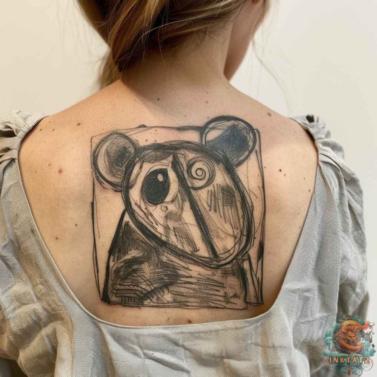 Unleashing the Mystique: Exploring the Allure of Abstract Bear Tattoos ...
