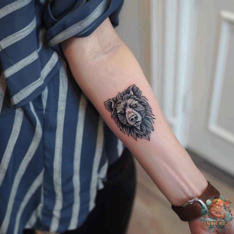 Unleashing the Mystique: Exploring the Allure of Abstract Bear Tattoos ...