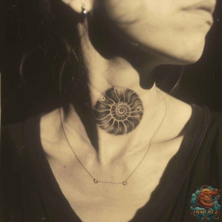 Uncovering the Mysteries: The Fascinating World of Ammonite Tattoos ...