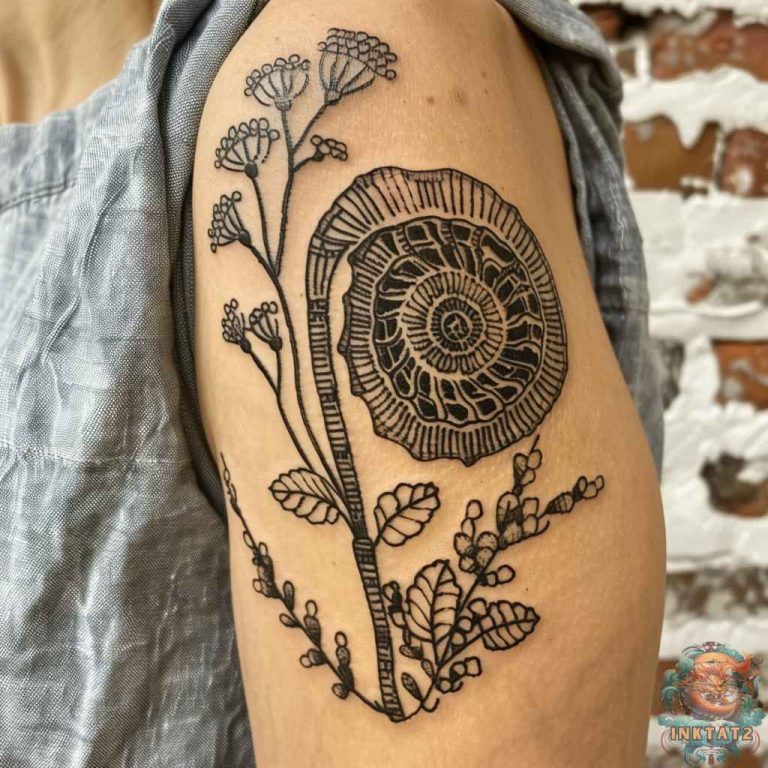 Uncovering the Mysteries: The Fascinating World of Ammonite Tattoos ...