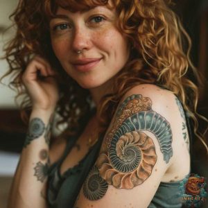 Uncovering the Mysteries: The Fascinating World of Ammonite Tattoos ...