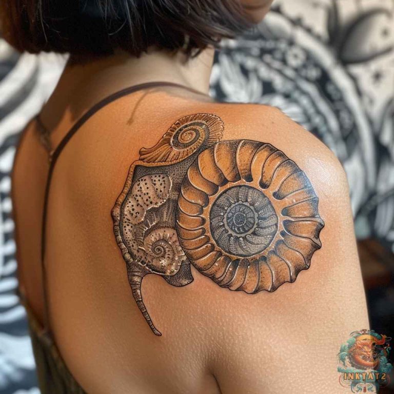 Uncovering the Mysteries: The Fascinating World of Ammonite Tattoos ...