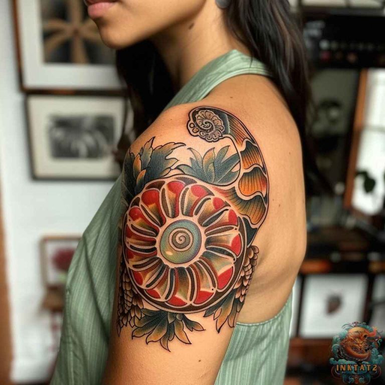 Uncovering the Mysteries: The Fascinating World of Ammonite Tattoos ...