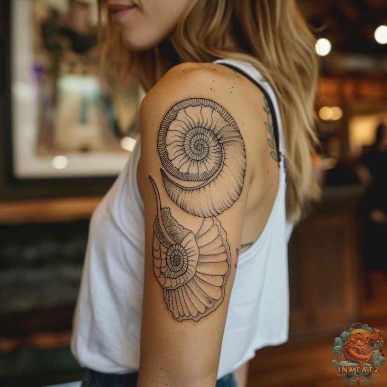 Uncovering the Mysteries: The Fascinating World of Ammonite Tattoos ...