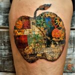From Fruit to Art: The Fascinating Story Behind the Apple Core Tattoo ...