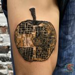 From Fruit to Art: The Fascinating Story Behind the Apple Core Tattoo ...