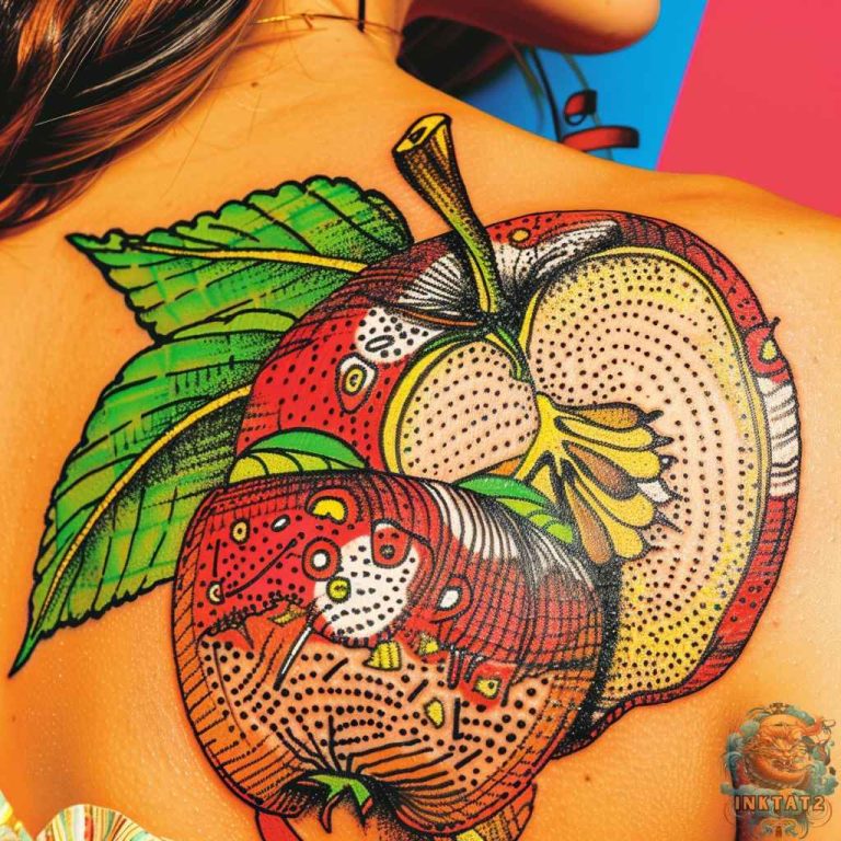 From Fruit to Art: The Fascinating Story Behind the Apple Core Tattoo ...