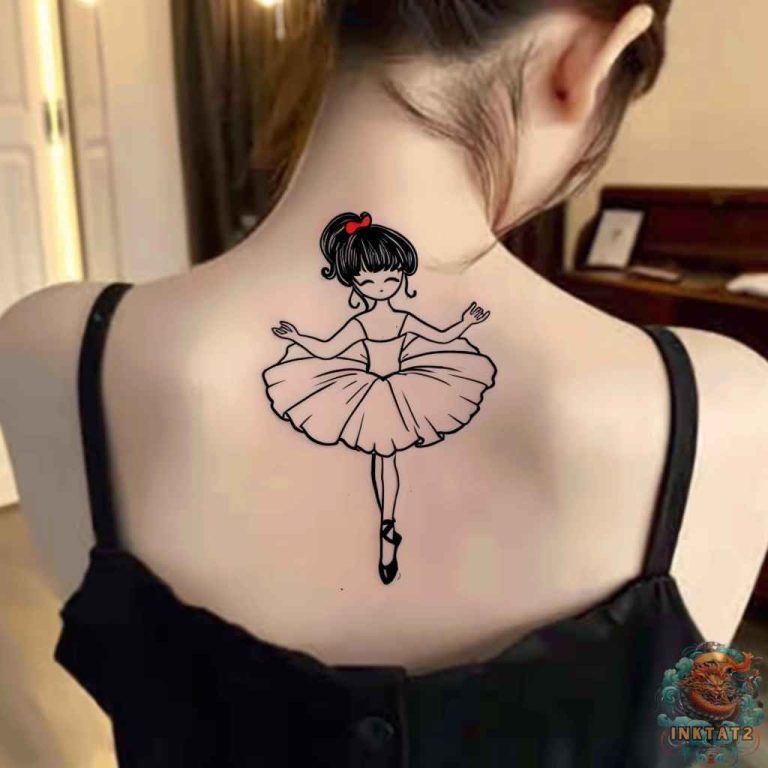 En Pointe Permanence: The Timeless Beauty of Ballerina Tattoos: 125 Designs - inktat2.com
