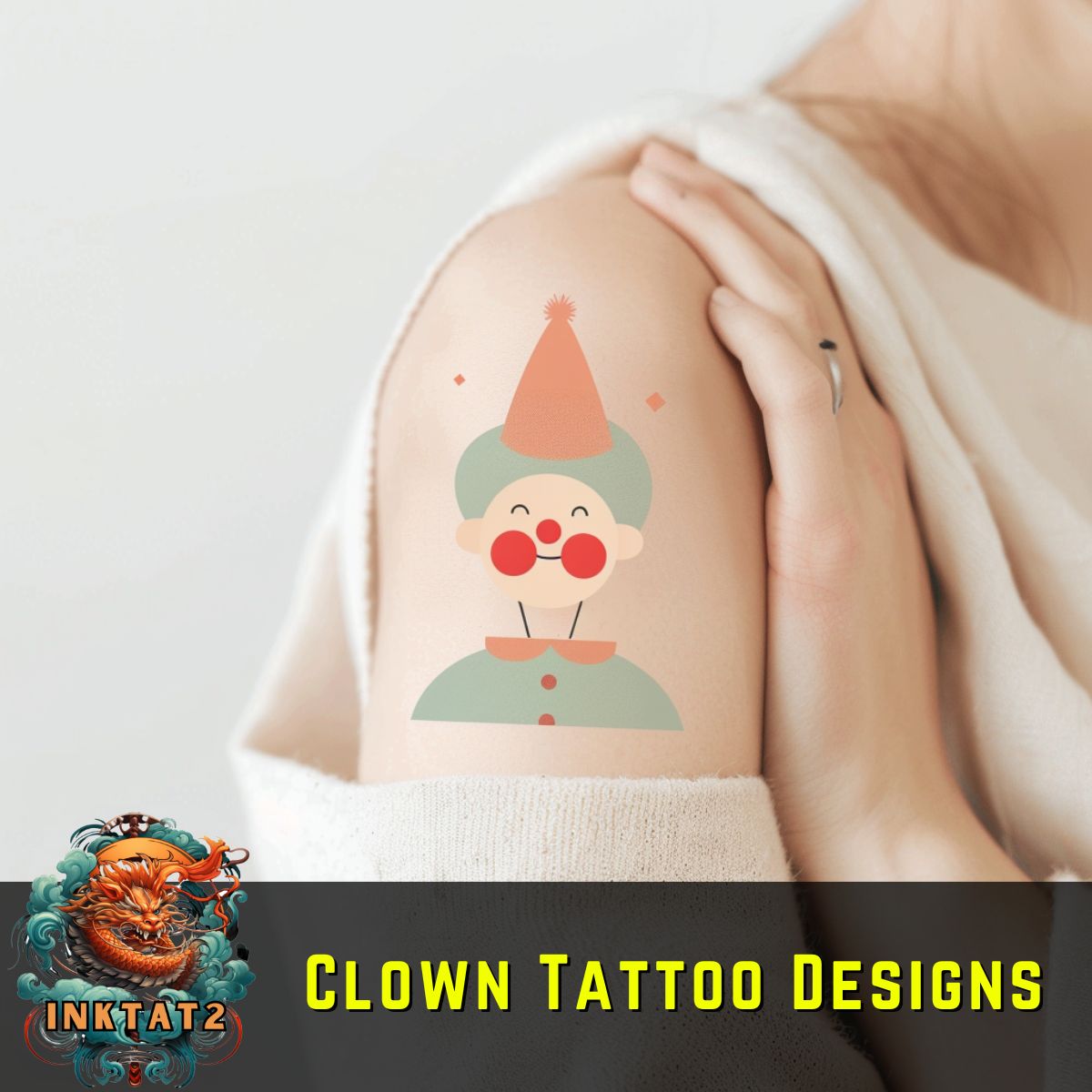 Behind the Smiles: The Enduring Appeal of Clown Tattoos: 155 Designs ...