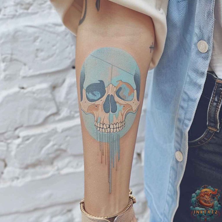 Unleashing the Mystique: Exploring the Dark Beauty of Melting Skull ...