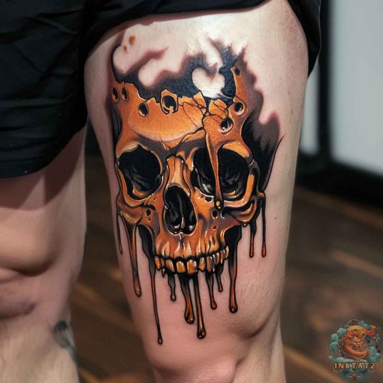 Unleashing the Mystique: Exploring the Dark Beauty of Melting Skull ...