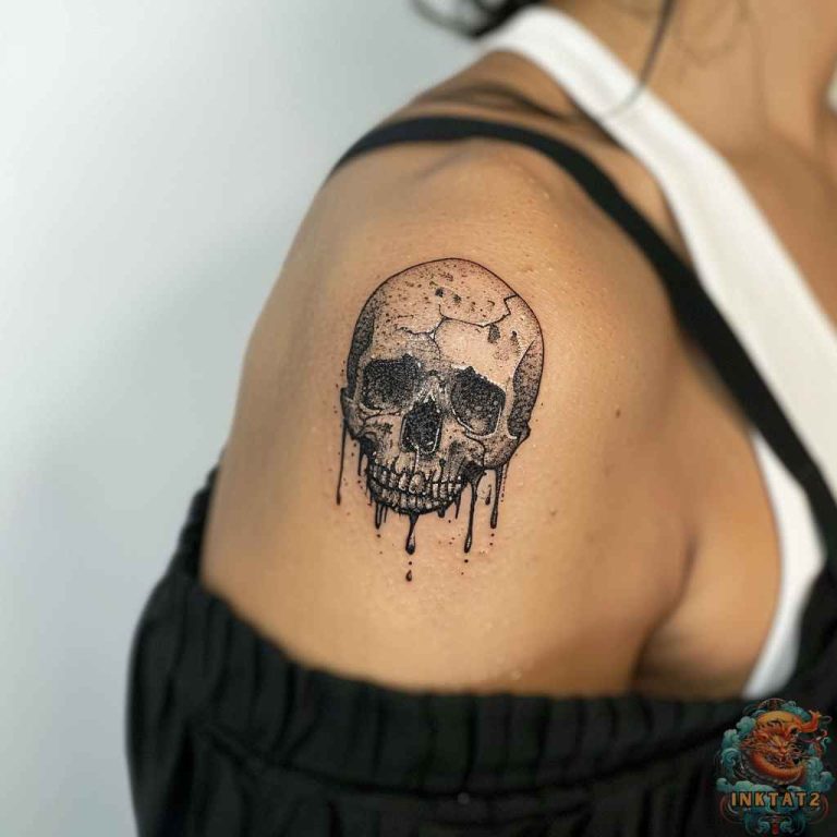 Unleashing the Mystique: Exploring the Dark Beauty of Melting Skull ...