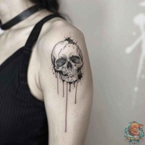 Unleashing the Mystique: Exploring the Dark Beauty of Melting Skull ...