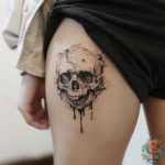 Unleashing the Mystique: Exploring the Dark Beauty of Melting Skull ...