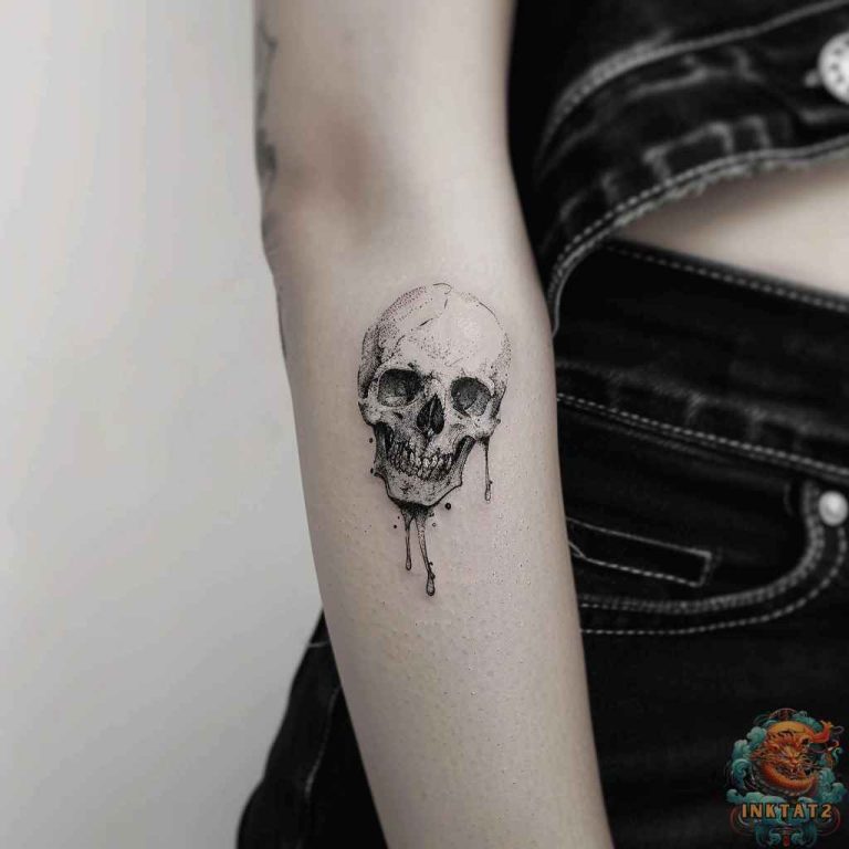 Unleashing the Mystique: Exploring the Dark Beauty of Melting Skull ...