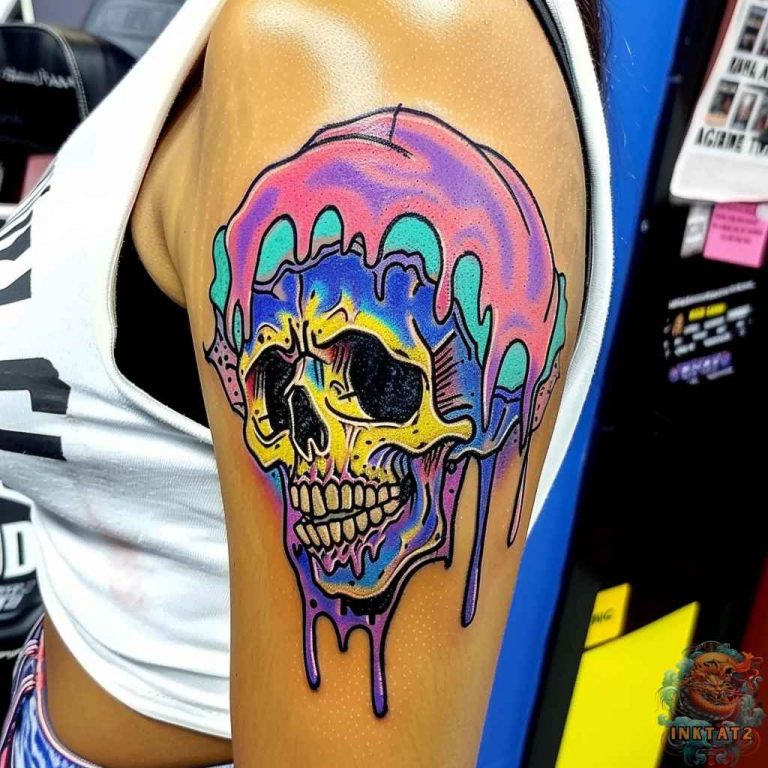 Unleashing the Mystique: Exploring the Dark Beauty of Melting Skull ...
