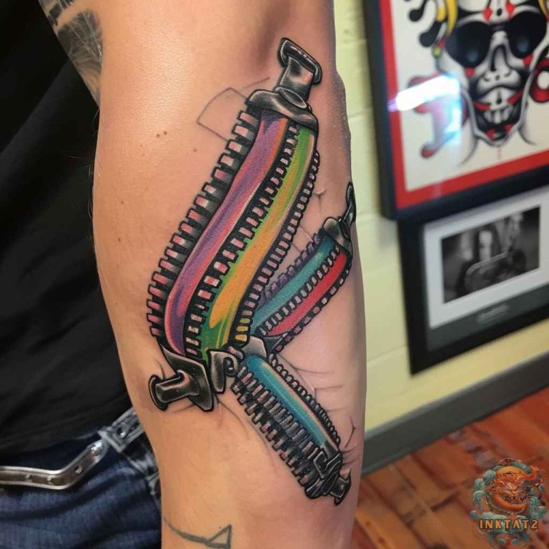 Unzipping the Meaning Behind Zipper Tattoos: A Closer Look at This ...