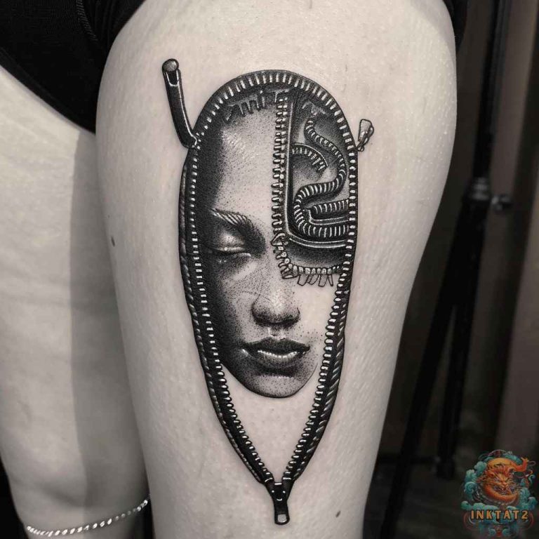 Unzipping the Meaning Behind Zipper Tattoos: A Closer Look at This ...
