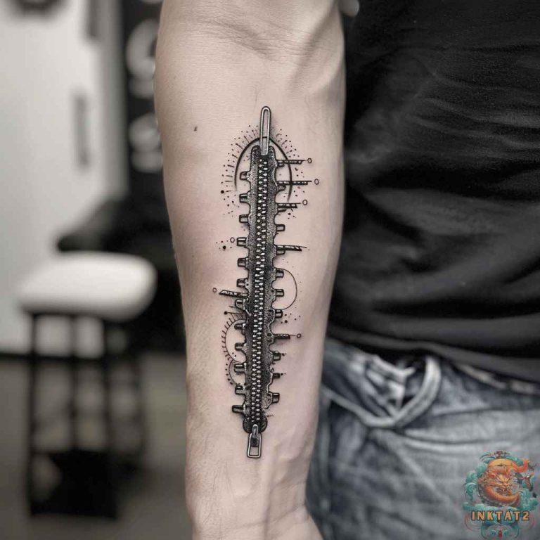 Unzipping the Meaning Behind Zipper Tattoos: A Closer Look at This ...