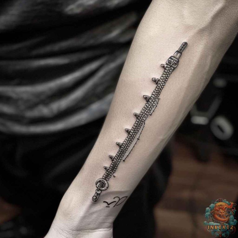 Unzipping the Meaning Behind Zipper Tattoos: A Closer Look at This ...