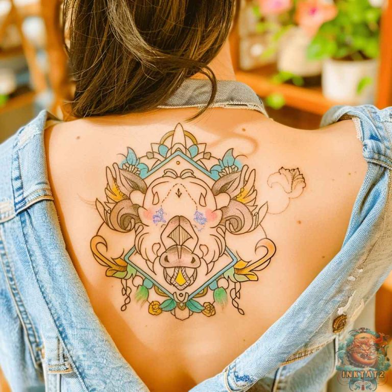 Unleashing the Boldness: Exploring the Symbolism of Boar Tattoos: 109 ...