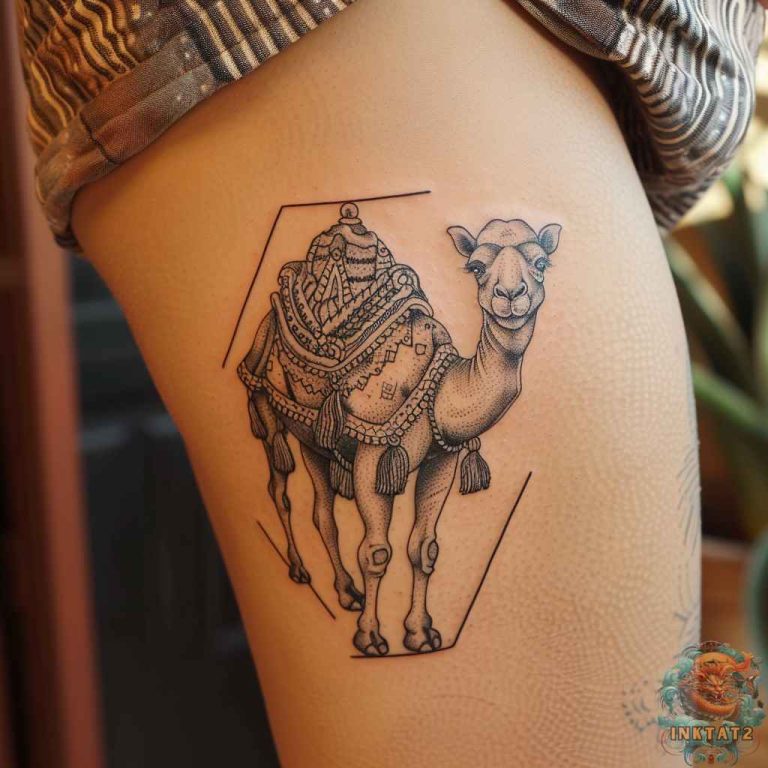 Hump Day Ink: Exploring the Allure of Camel Tattoos: 98 Designs ...