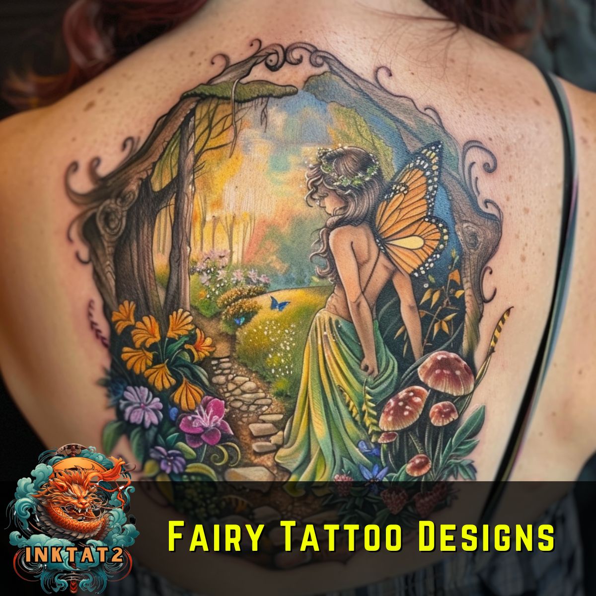 Fairy Tale Ink: The Enchanting World of Fairy Tattoos: 137 Designs ...