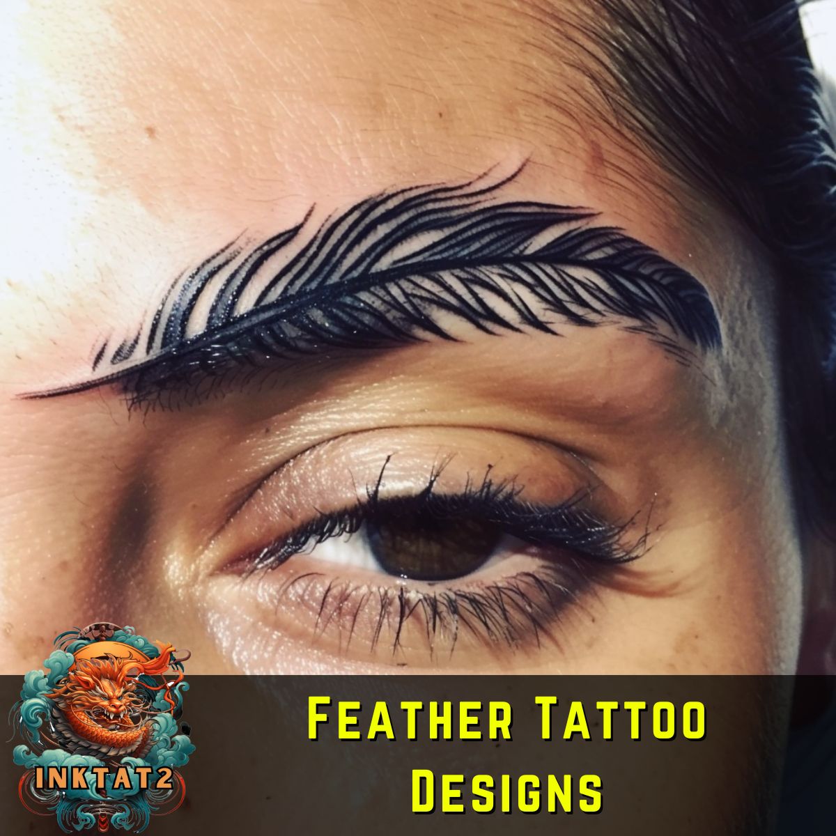 Feather Tattoos: A Symbol of Freedom, Beauty, and Meaning: 150 Designs ...
