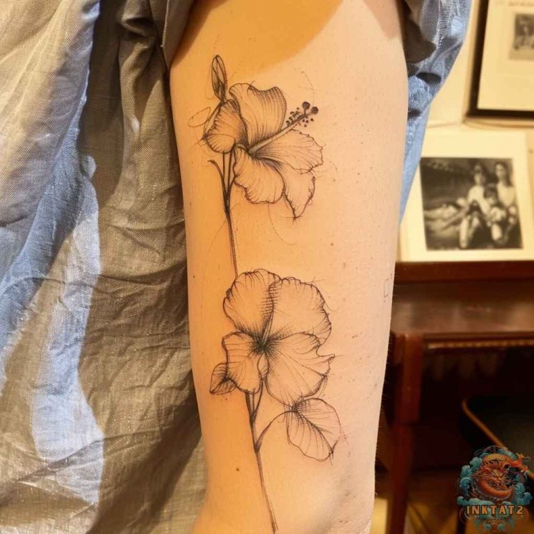 Unfolding the Beauty: The Symbolism Behind Hibiscus Tattoos: 138 ...
