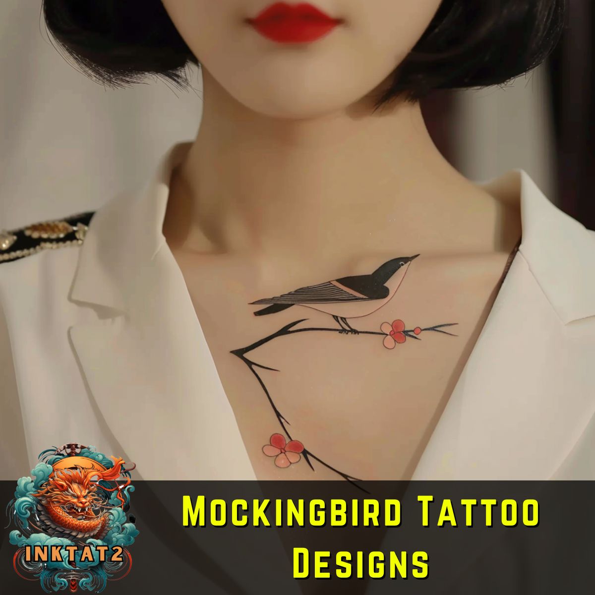 Feathered Ink: Exploring the Symbolism and Beauty of Mockingbird ...