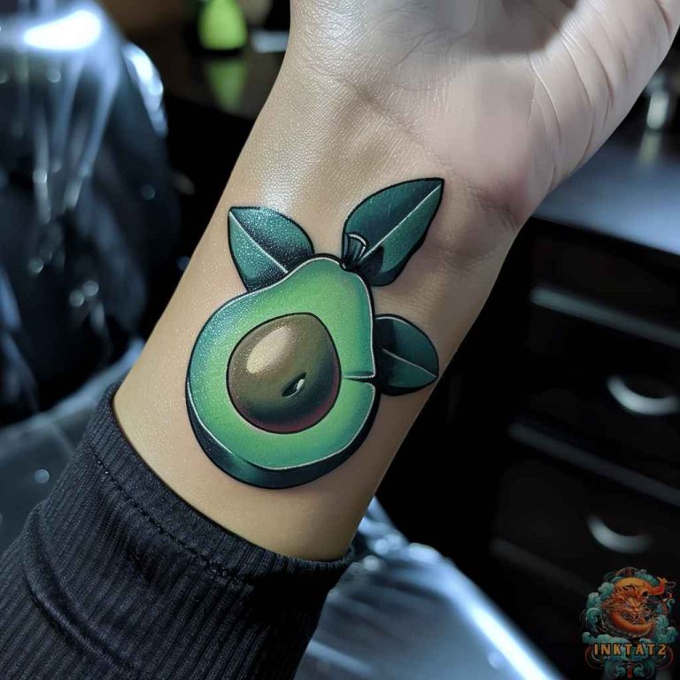 From Guac to Ink: Exploring the Rise of Avocado Tattoos: 110 Designs ...