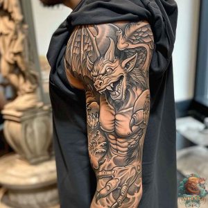 Gargoyle Tattoos: From Ancient Protectors to Modern Art: 137 Designs ...