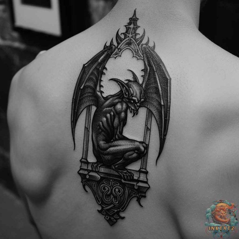 Gargoyle Tattoos: From Ancient Protectors to Modern Art: 137 Designs ...