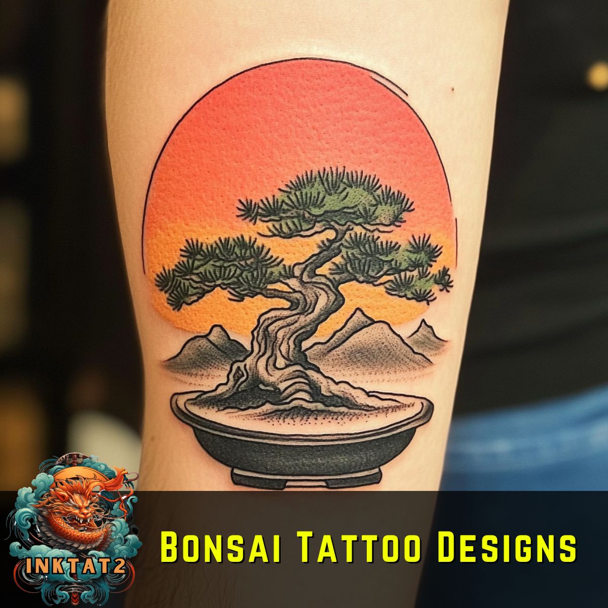 Branching Out: The Artistry of Bonsai Tattoos: 124 Designs - inktat2.com