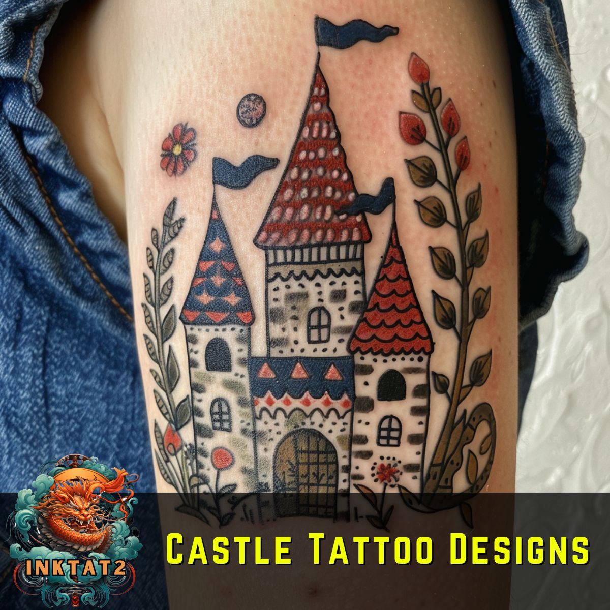 Unleashing the Mystique: The Fascinating World of Castle Tattoos: 119 ...